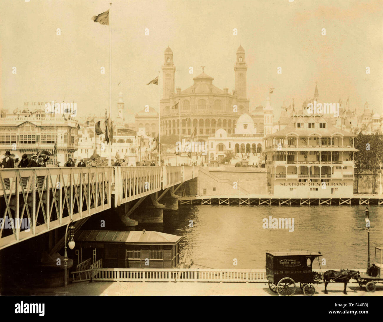 View universal exhibition 1900 in paris hi-res stock photography and ...