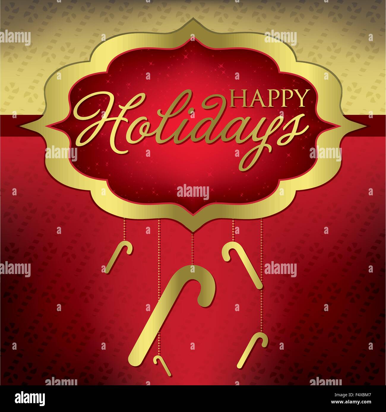 Elegant hanging decoration card in vector format Stock Vector Image ...