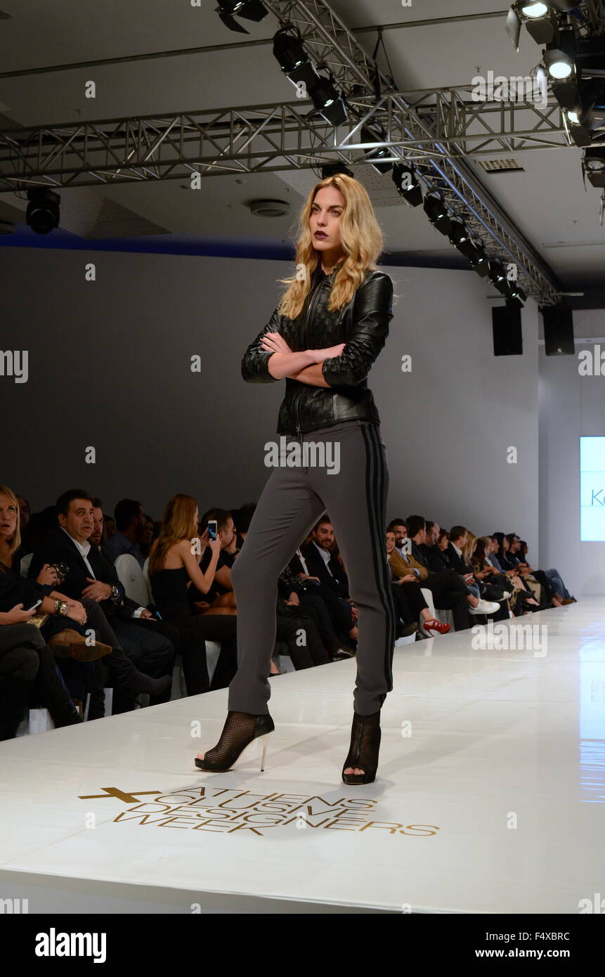 Greek fashion week models hi-res stock photography and images - Alamy