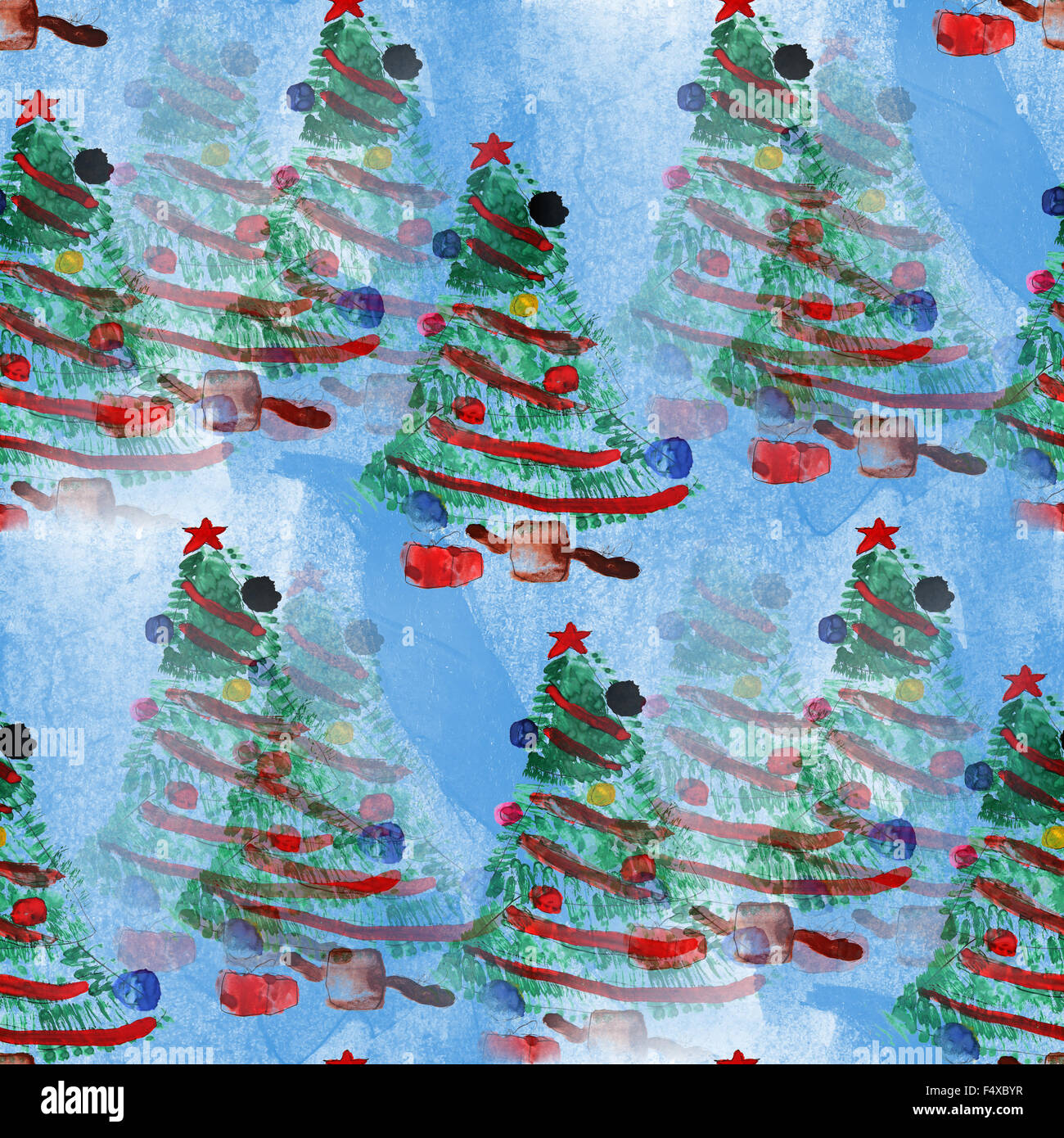 Seamless texture of christmas tree hi-res stock photography and images ...