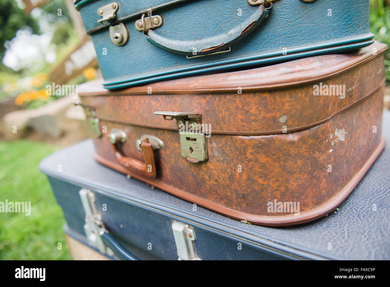 Brown and old cases hi-res stock photography and images - Alamy