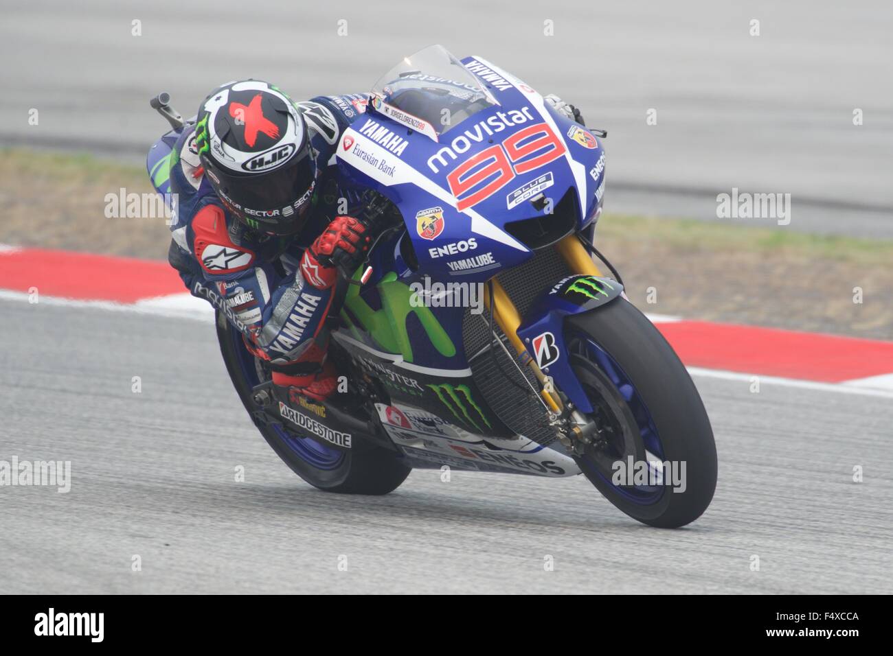 Sepang Circuit, Malaysia. 23rd Oct, 2015. Jorge Lorenzo was fastest in ...