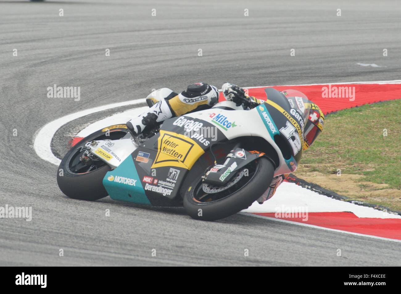 Sepang Circuit, Malaysia. 23rd Oct, 2015. Thomas Luthi was fastest in ...