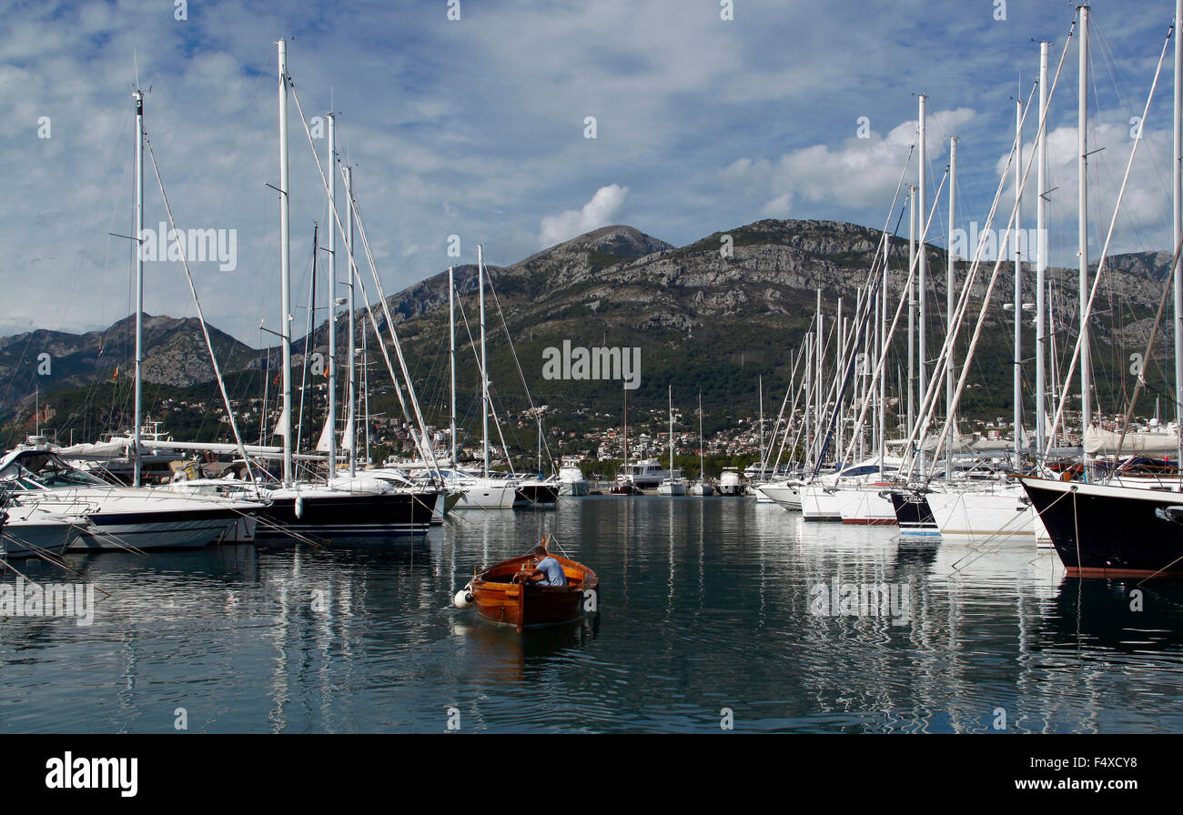 Port of Bar Montenegro Stock Photo - Alamy