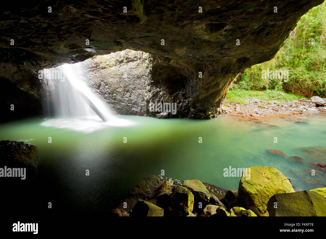 Natural Bridge in Springbrook National Park Stock Photo - Alamy