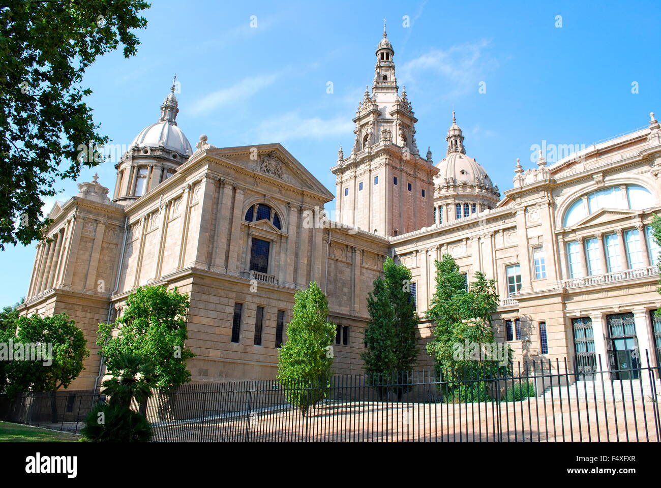 The Barcelona National Art Museum of Catalonia (MNAC - Museu Nacional d ...