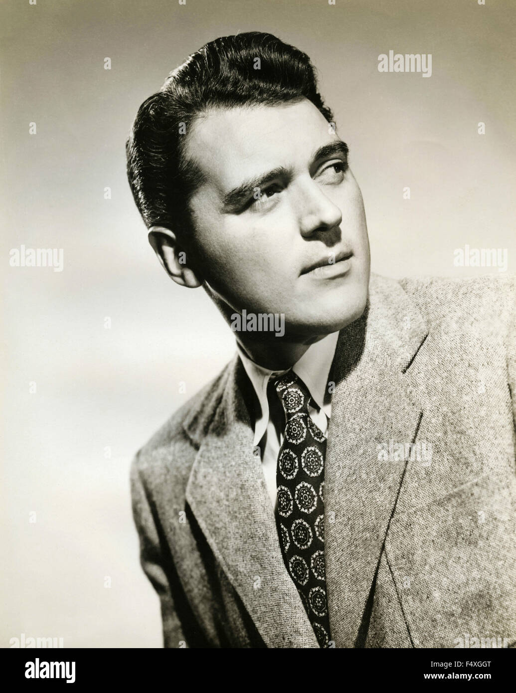 The American actor William Bishop Stock Photo - Alamy