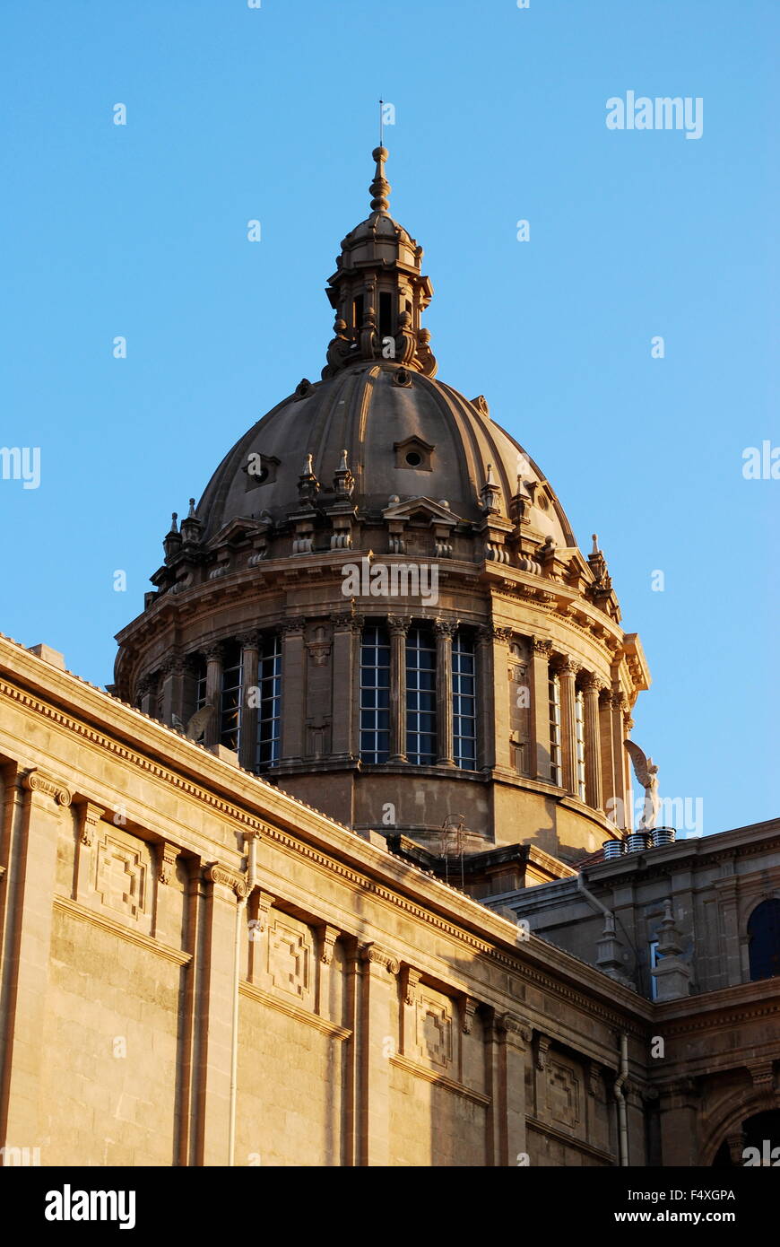 The Barcelona National Art Museum of Catalonia (MNAC - Museu Nacional d ...