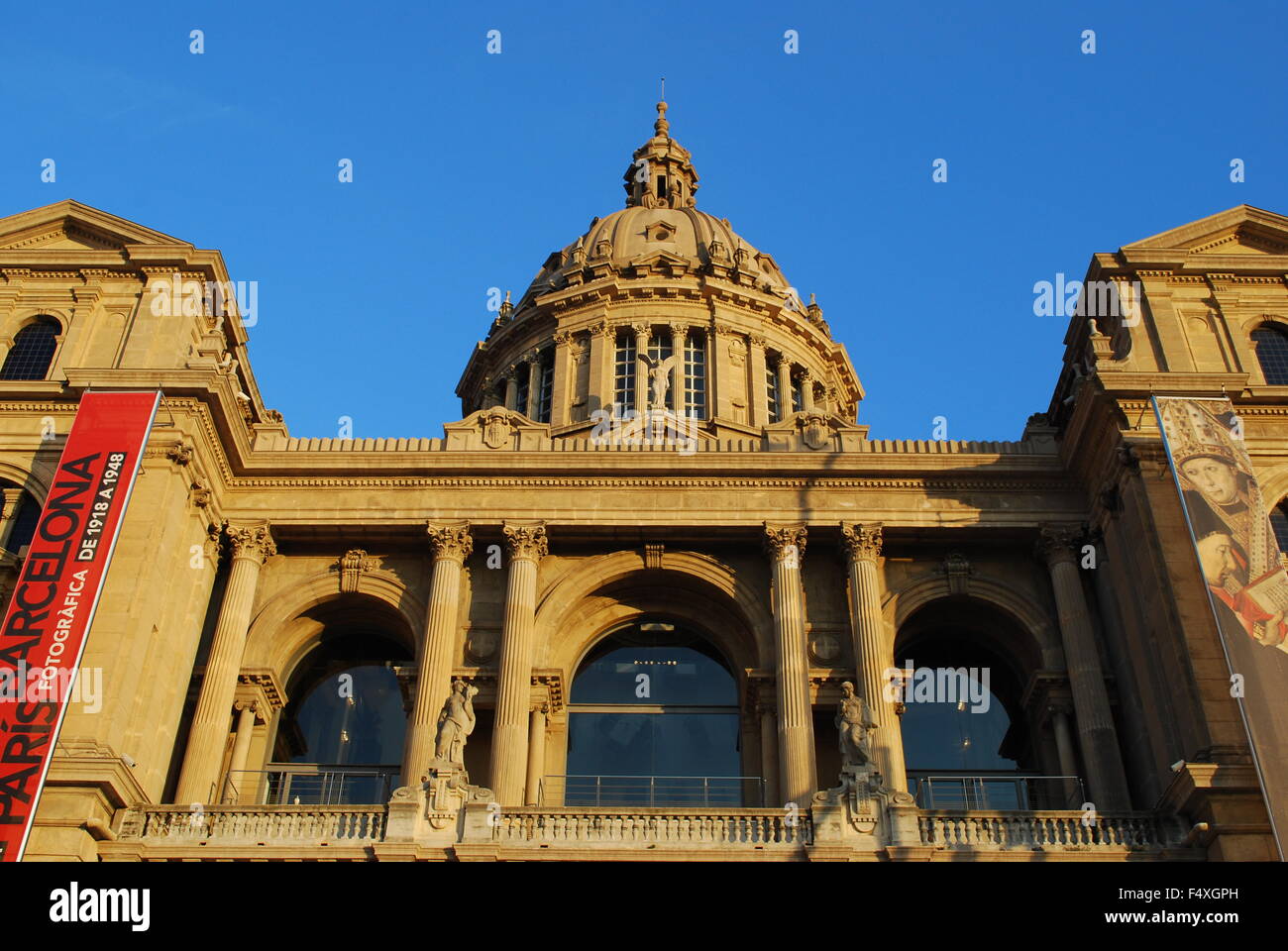 The Barcelona National Art Museum of Catalonia (MNAC - Museu Nacional d ...