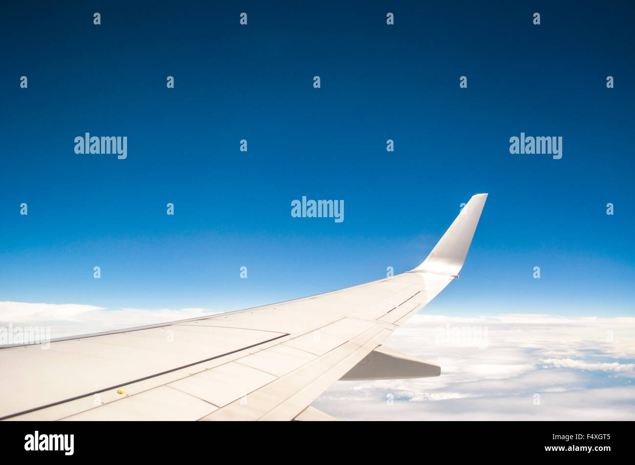 View from plane wing boeing hi-res stock photography and images - Alamy