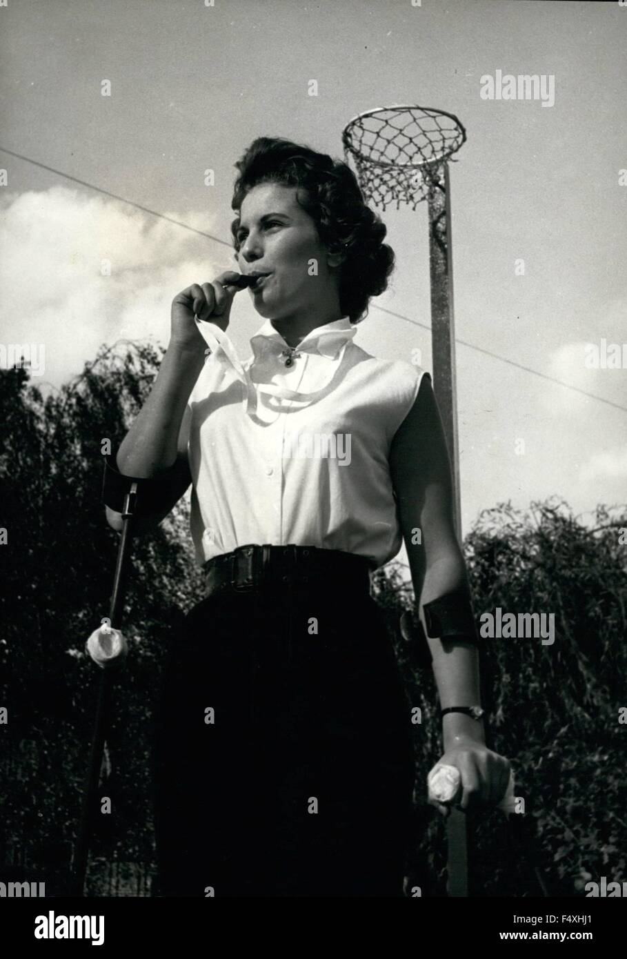 1954 - The Reference Blows up: Mavis Jennings has the Whistle tied to u ...