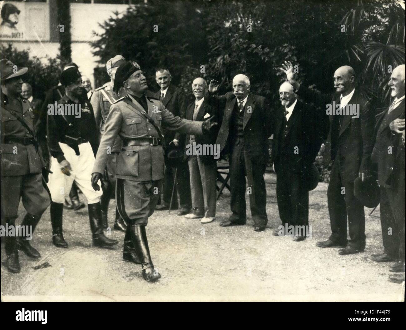 Mussolini pictures hi-res stock photography and images - Alamy