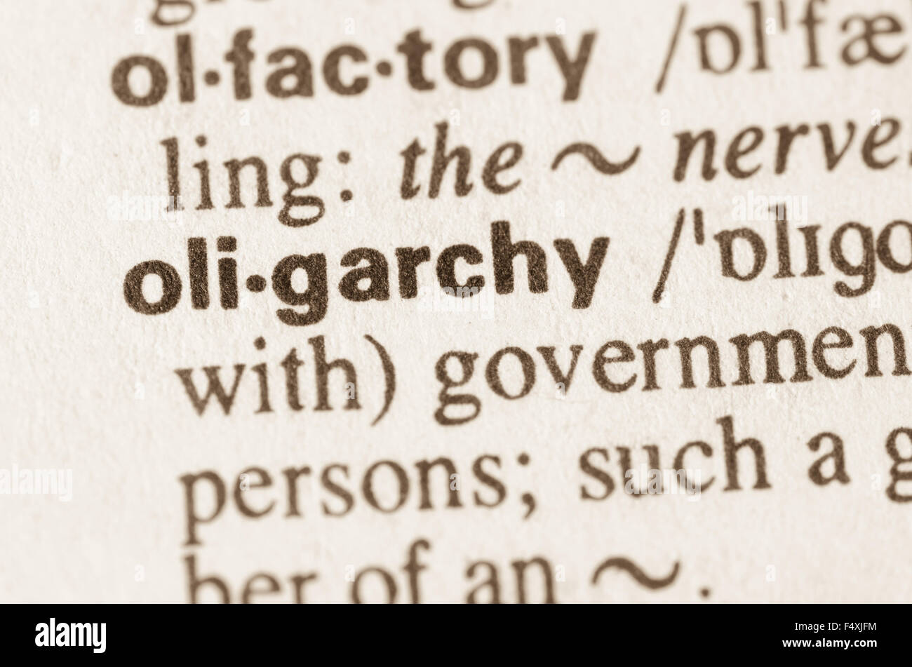 Oligarchy Government