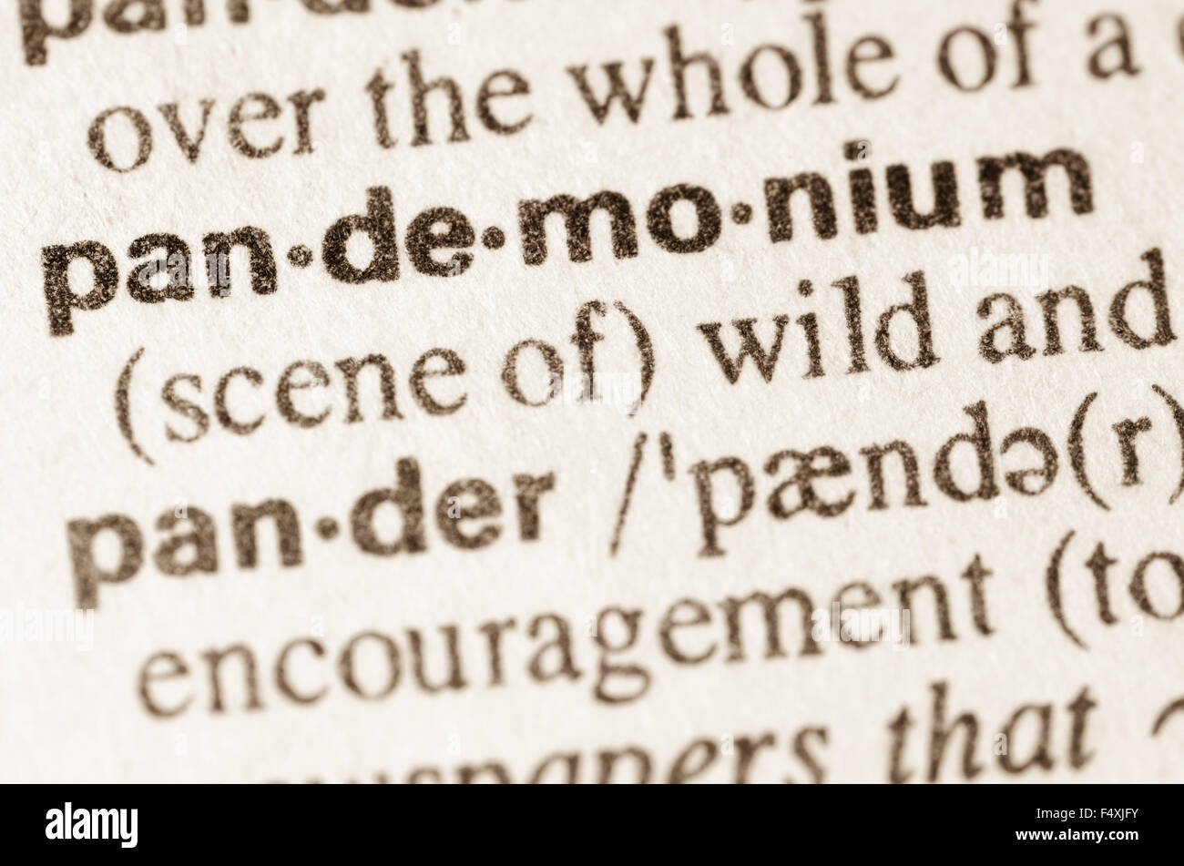 Pandemonium Definition