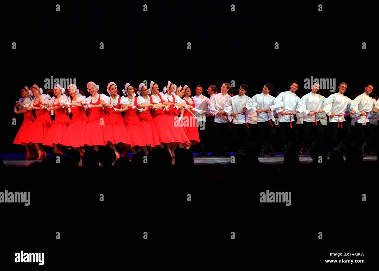 Amman, Jordan. 23rd Oct, 2015. Dancers from Russia's Igor Moiseyev ...