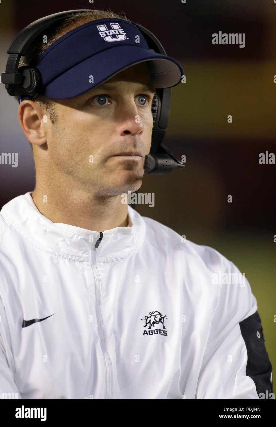 San Diego, California, USA. 23rd Oct, 2015. Utah State Aggies Head ...