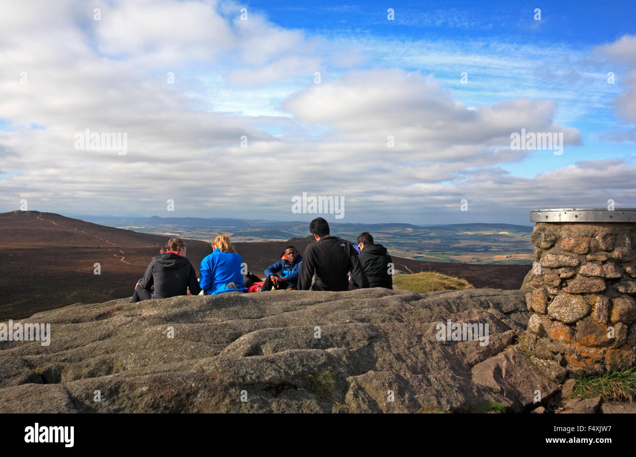 Group of young walkers uk hi-res stock photography and images - Alamy