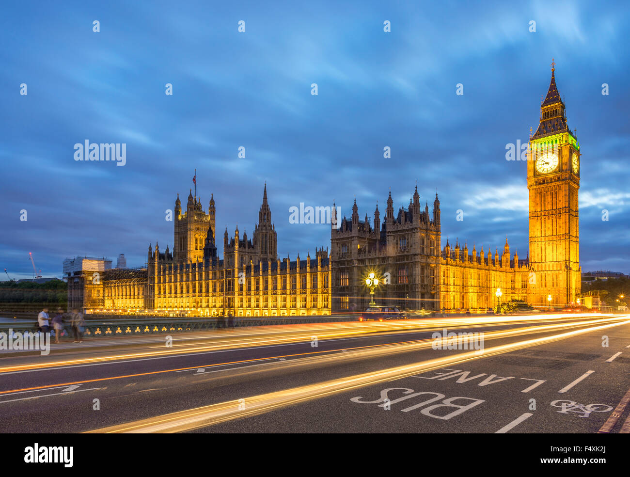Gold Big Ben Stock Photo - Alamy