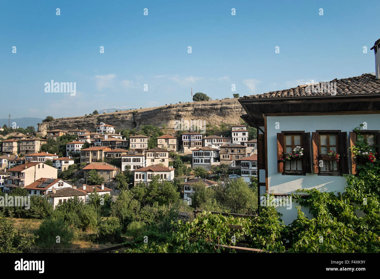 Traditional Ottoman buildings in the old section of Safranbolu, Turkey ...