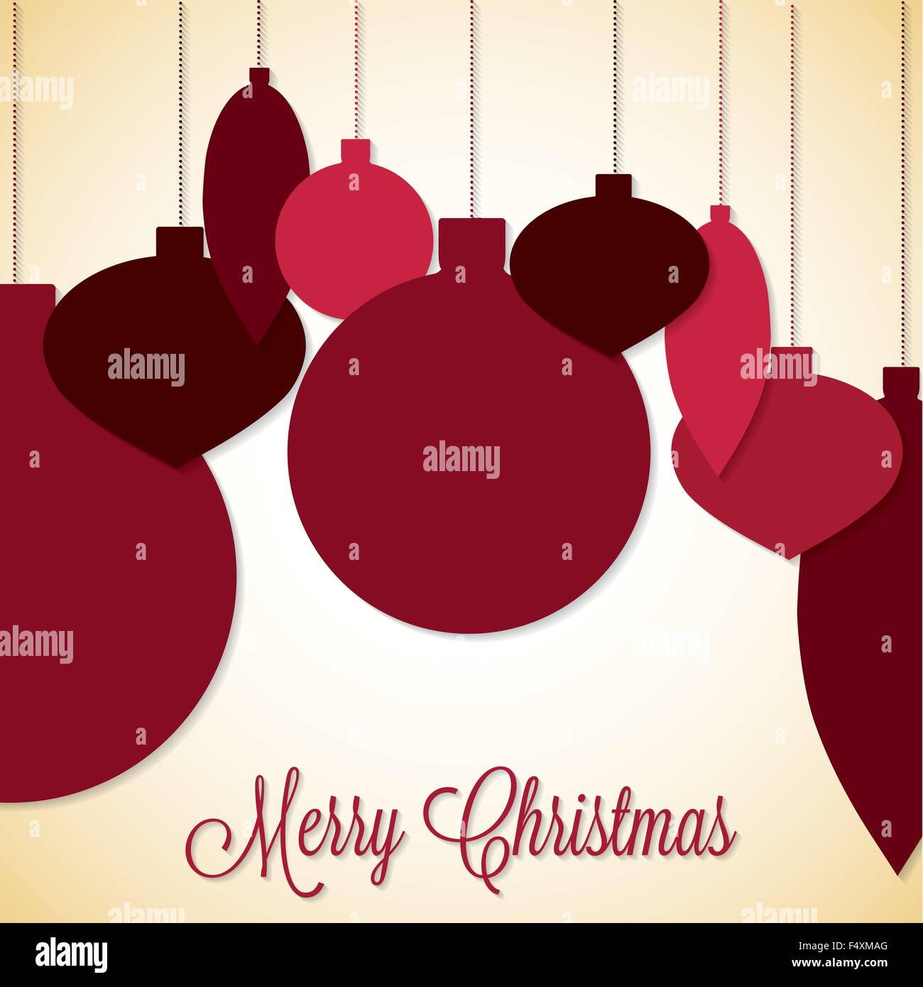 Retro mixed baubles in vector format Stock Vector Image & Art - Alamy