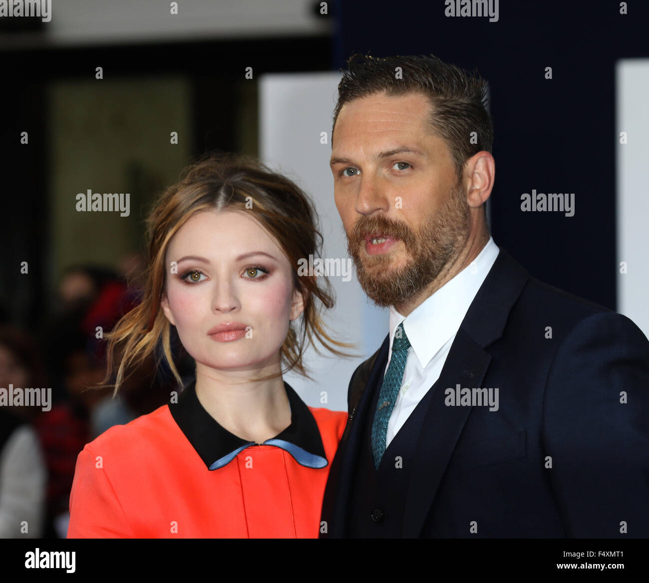 Emily browning tom hardy hi-res stock photography and images - Alamy