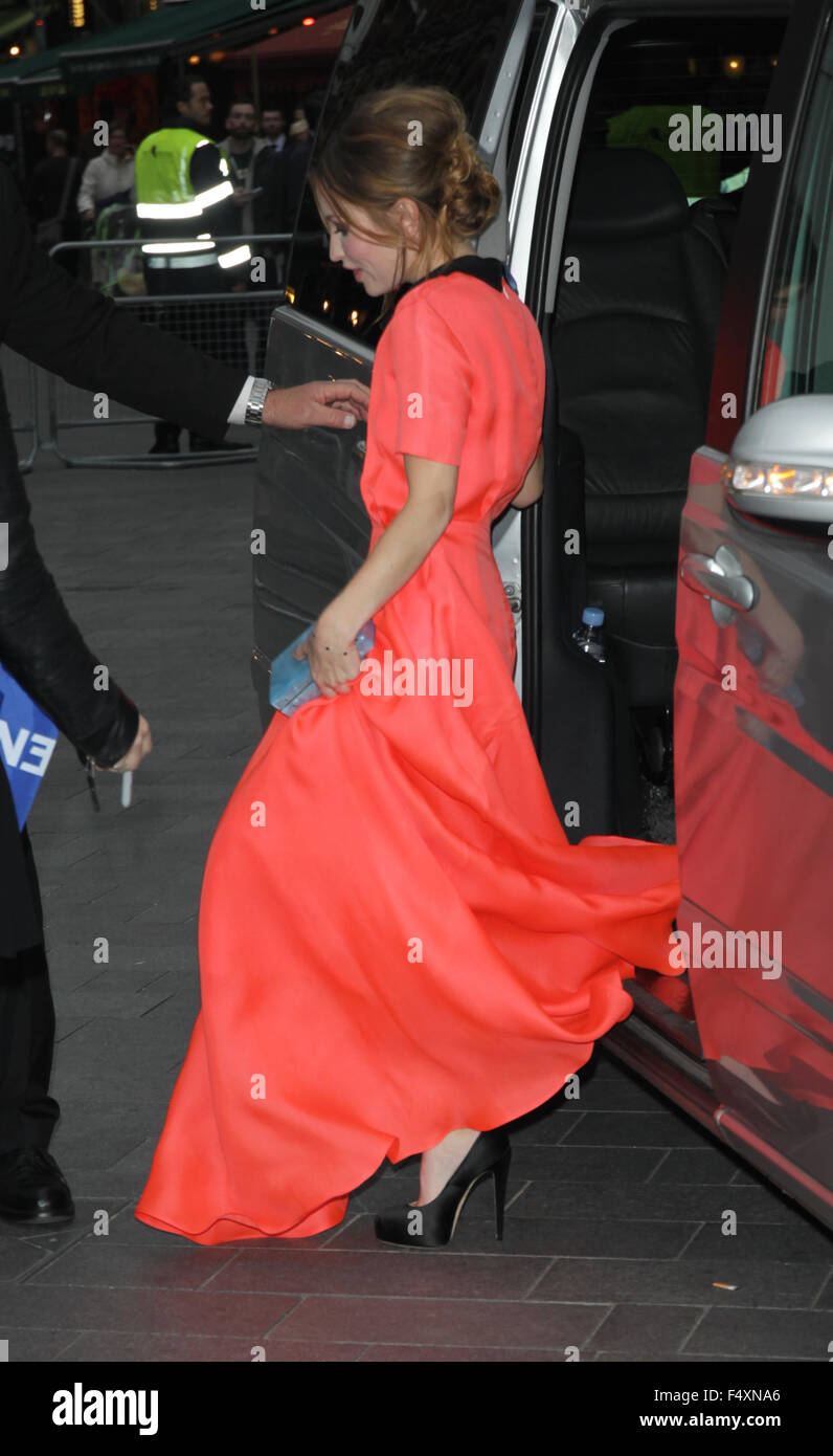 London, UK, 3rd Sep 2015: Emily Browning attends Legend - UK film ...
