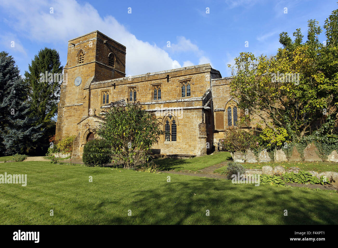 St John the Baptist Church, Hornton, Oxfordshire Stock Photo - Alamy