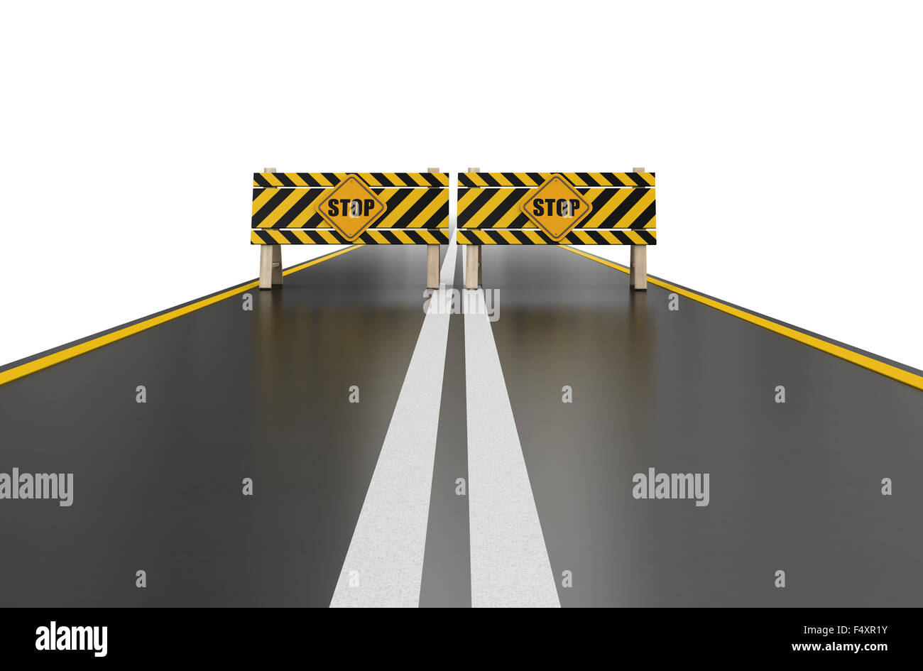 Stop sign. Image with clipping path Stock Photo - Alamy