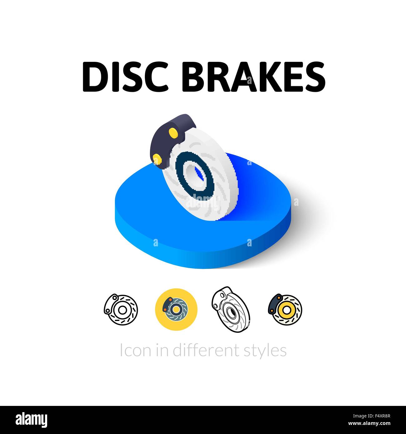 Rotor brakes Stock Vector Images - Alamy