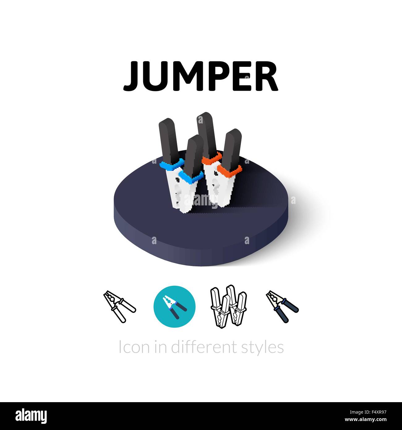 Button jumper Stock Vector Images - Alamy