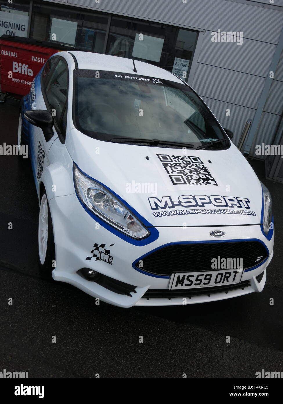 Rally car driver and co driver hi-res stock photography and images - Alamy