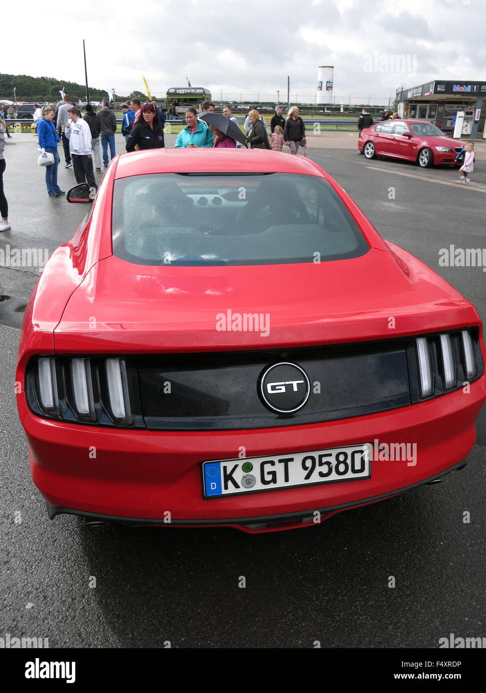 Ford Mustang 5.0 Litre - 2015 pre launch german registered in red as ...