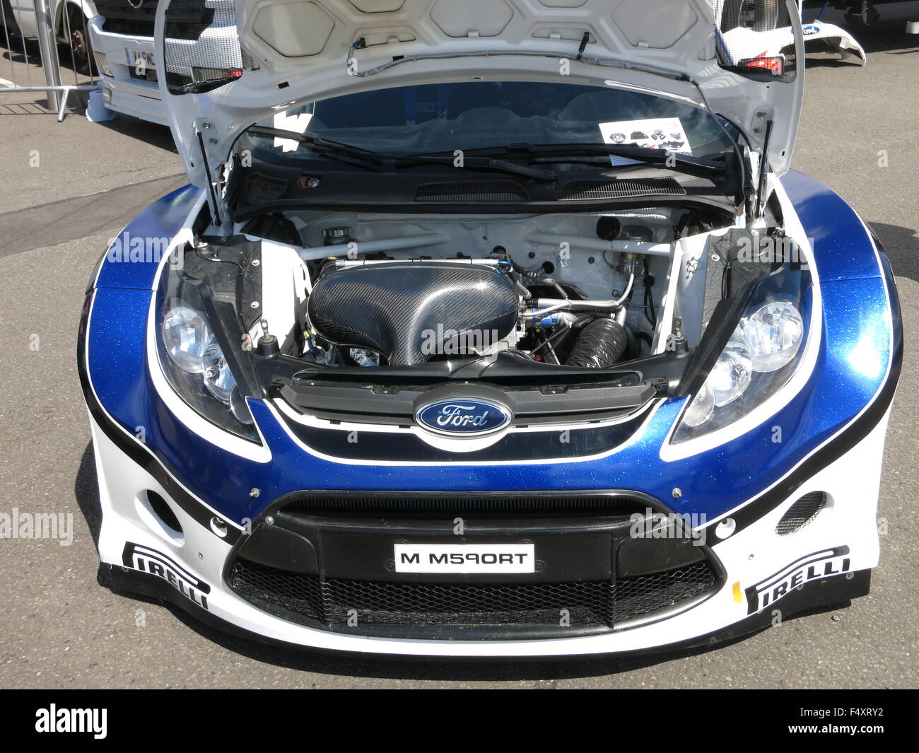 Modified car engine bay hi-res stock photography and images - Alamy