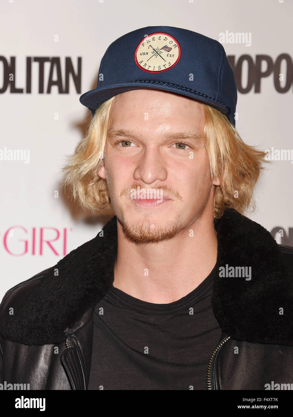 CODY SIMPSON US singer in Ocober 2015. Photo Jeffrey Mayer Stock Photo ...