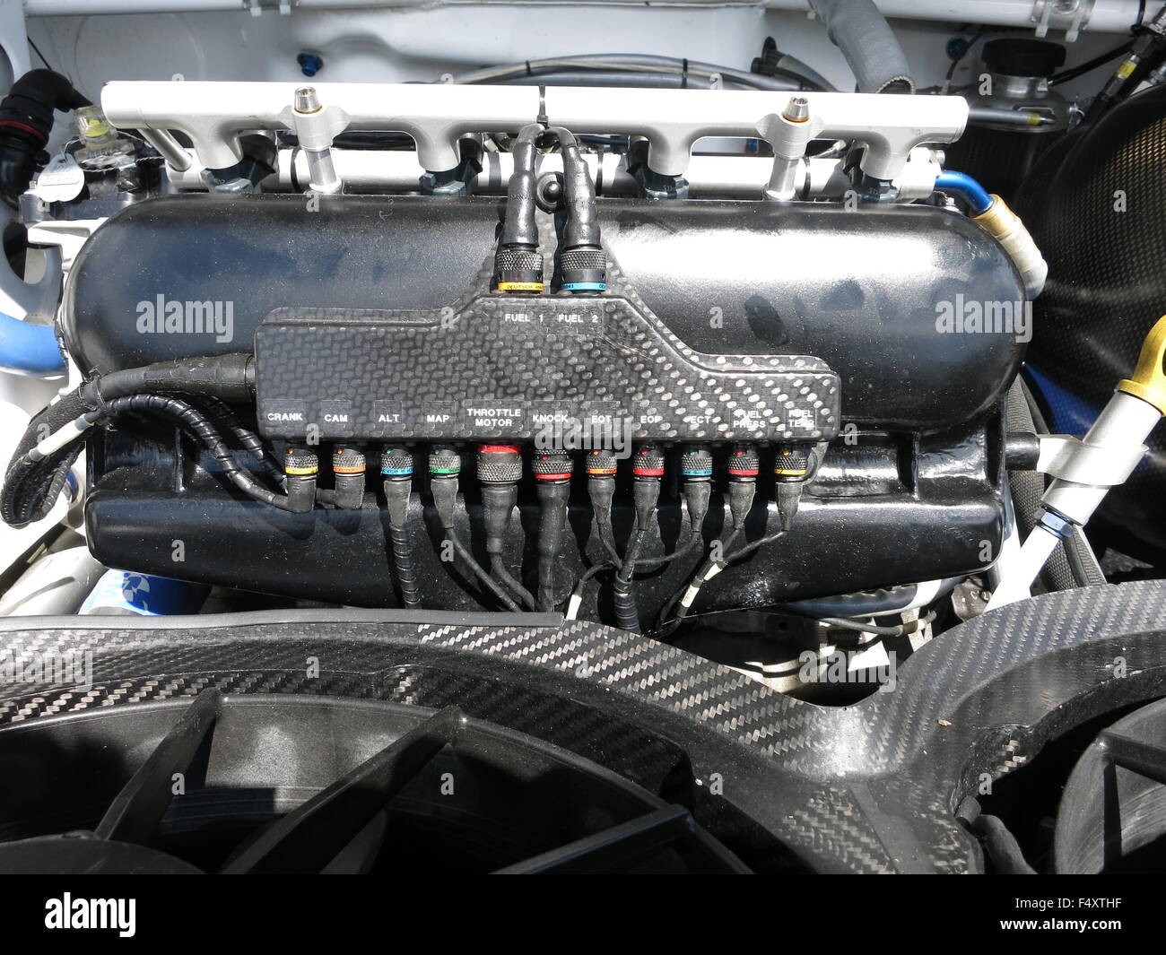 Engine car ford focus High Resolution Stock Photography and Images - Alamy