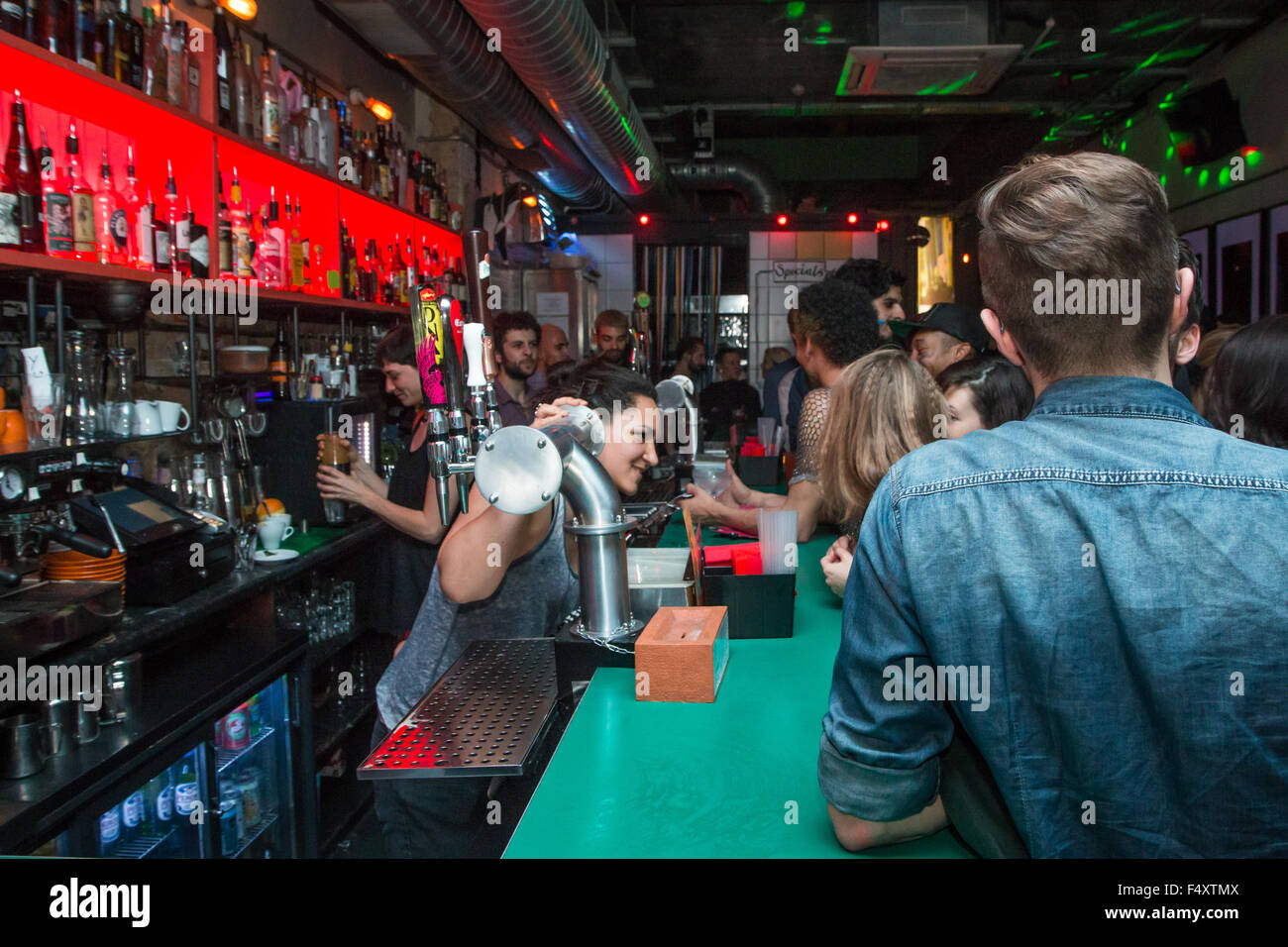 Dalston Superstore bar and club in east London Stock Photo - Alamy