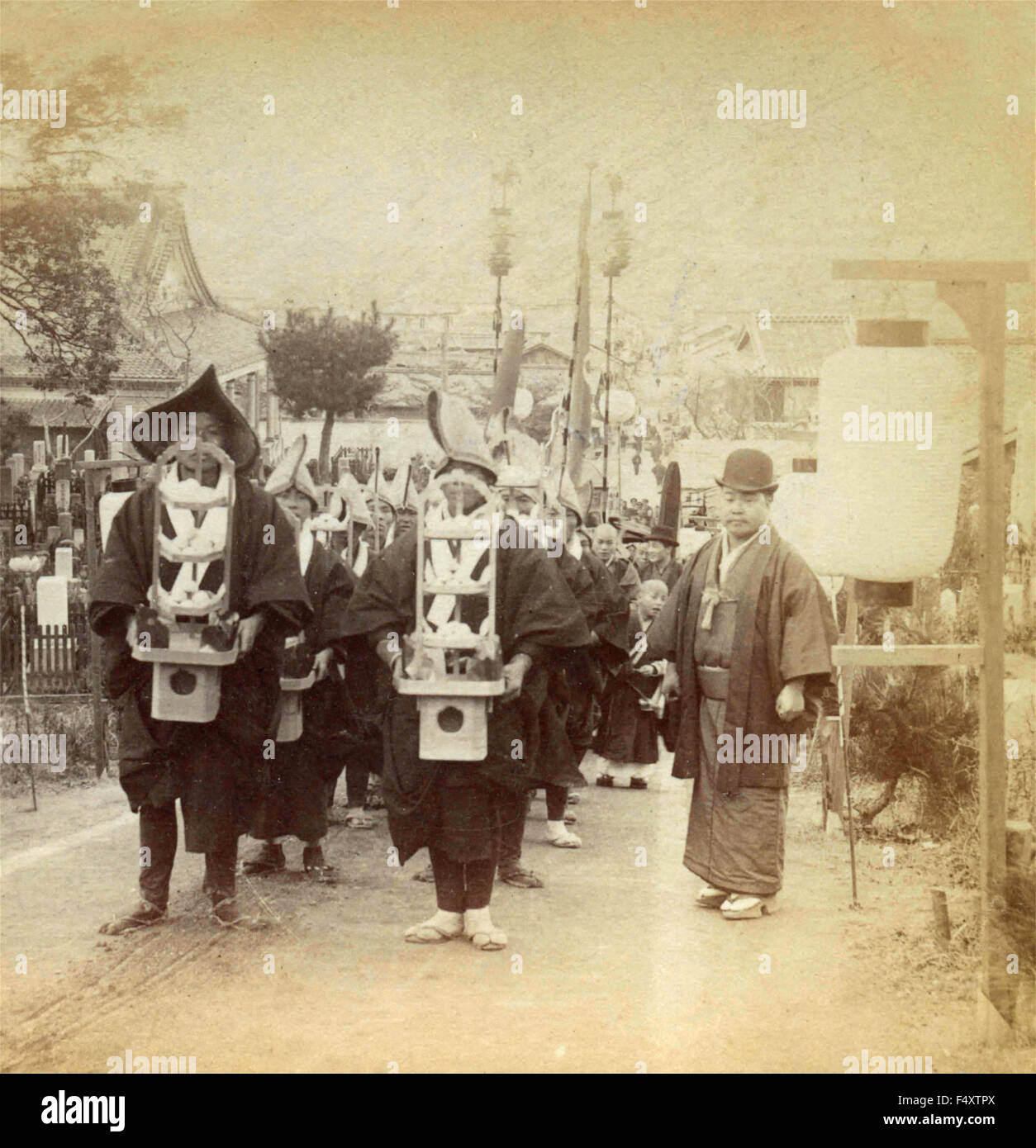 Buddhist funeral procession hi-res stock photography and images - Alamy