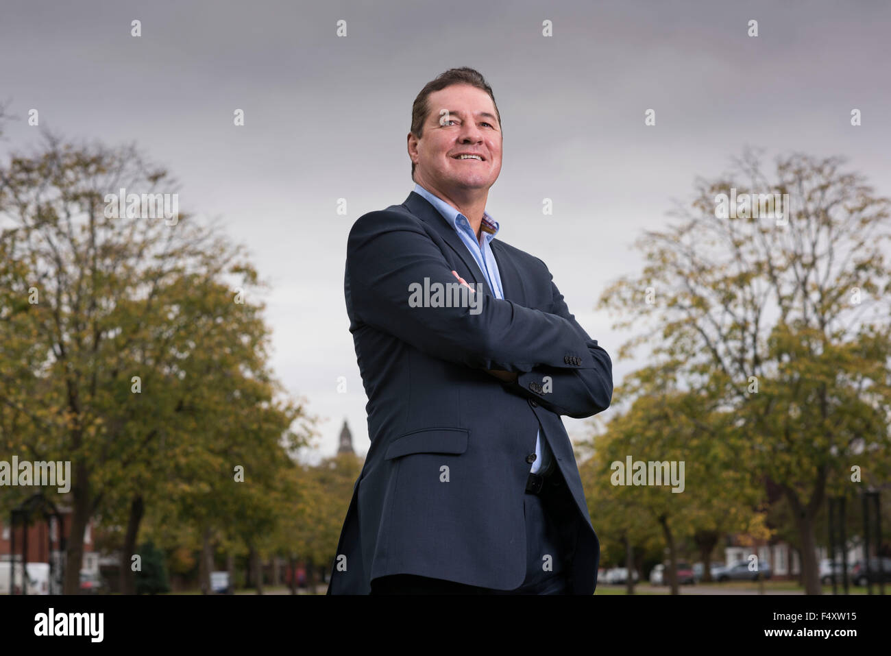 Rugby World Cup 2015 Director David Pickering portraits Stock Photo - Alamy