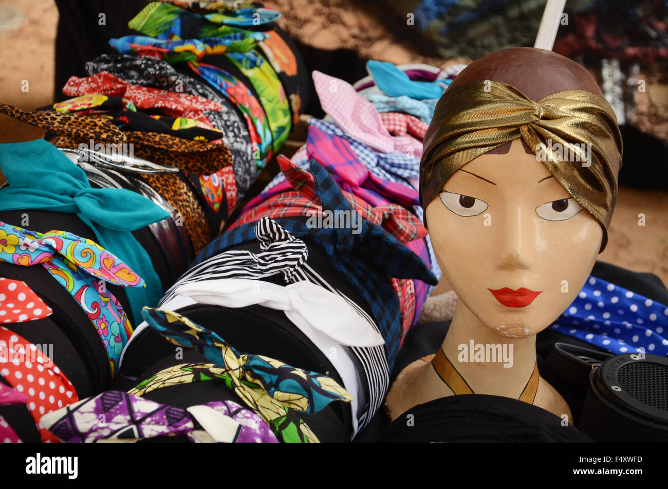 Punta Arabi, hippy market at Es Canar on Ibiza Stock Photo - Alamy