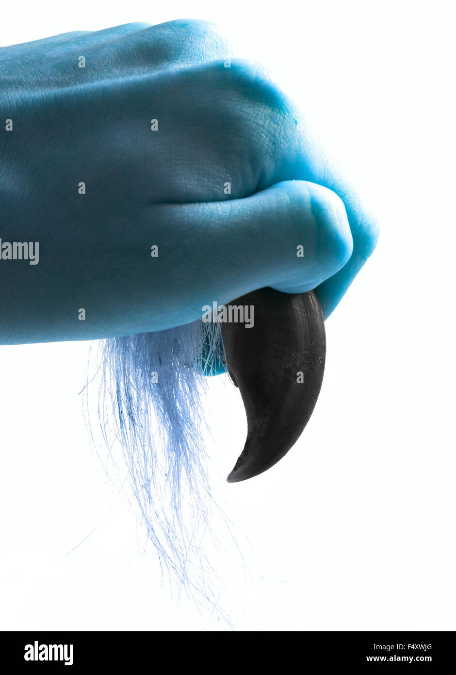 Claw in a hand mythical beings Stock Photo - Alamy