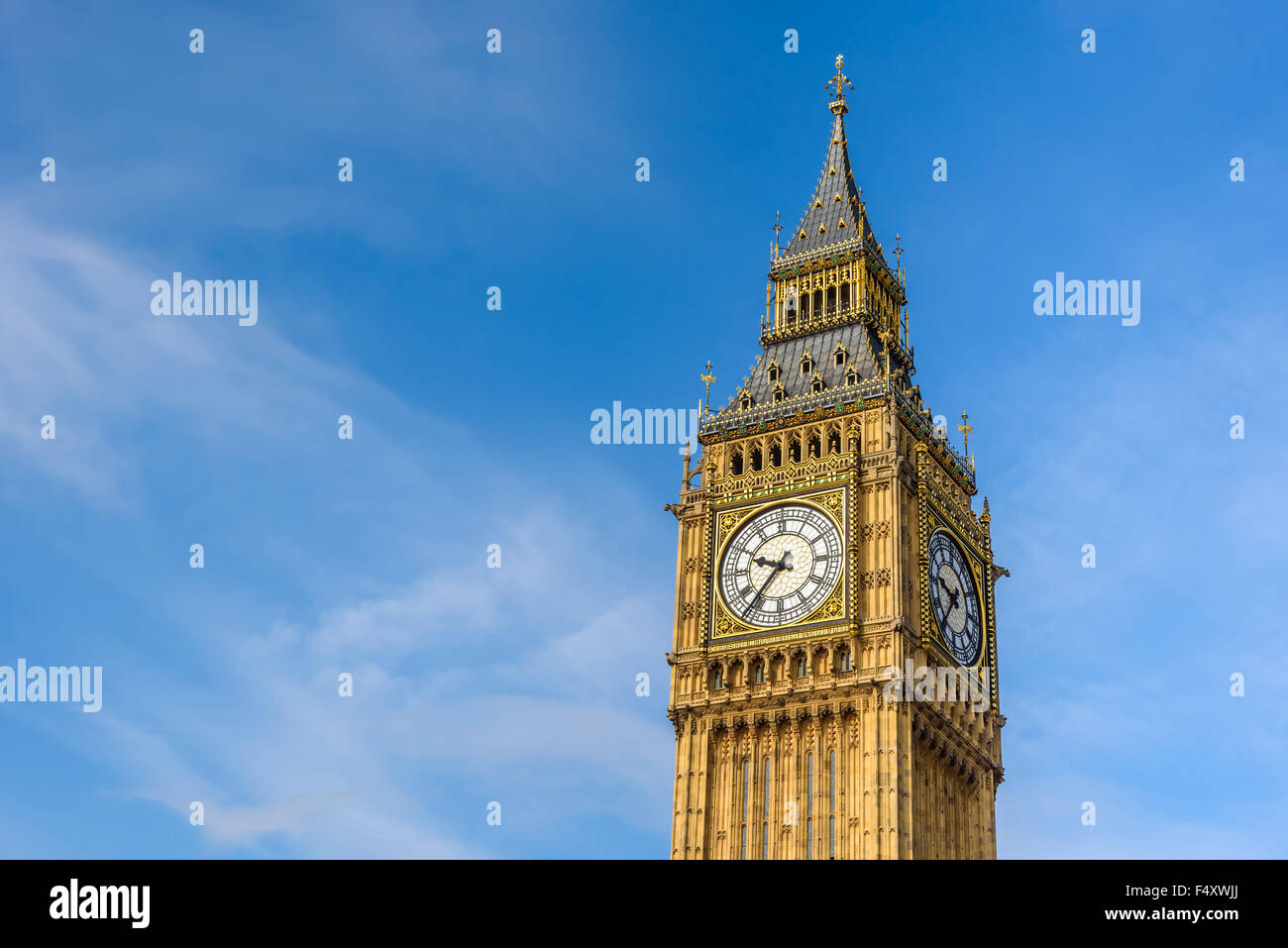 close up Big Ben Clock Tower, London, England, UK Stock Photo - Alamy