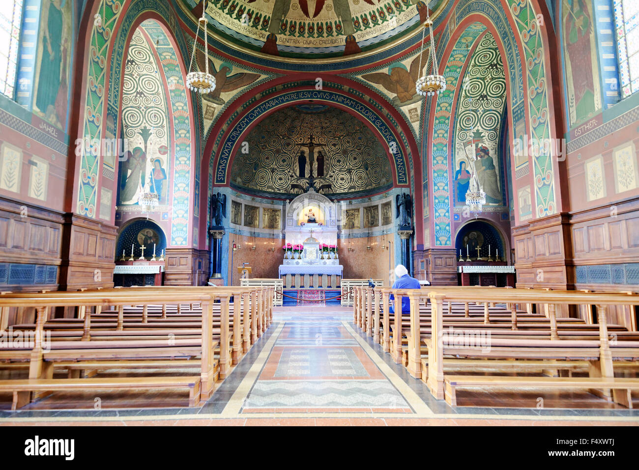 Chapel of Grace the Beuron Archabbey, Beuron, Baden-Württemberg ...
