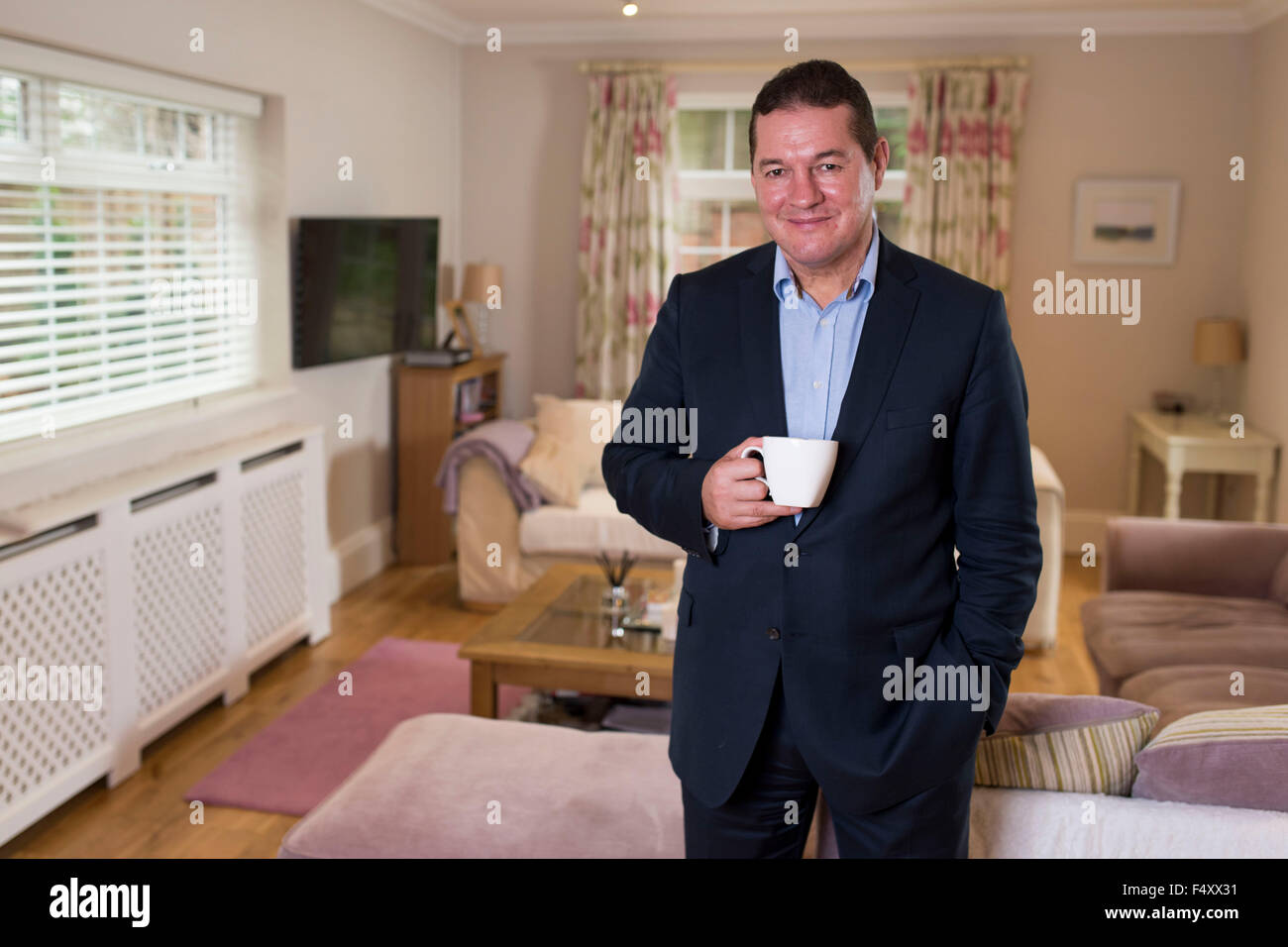 Rugby World Cup 2015 Director David Pickering portraits Stock Photo - Alamy