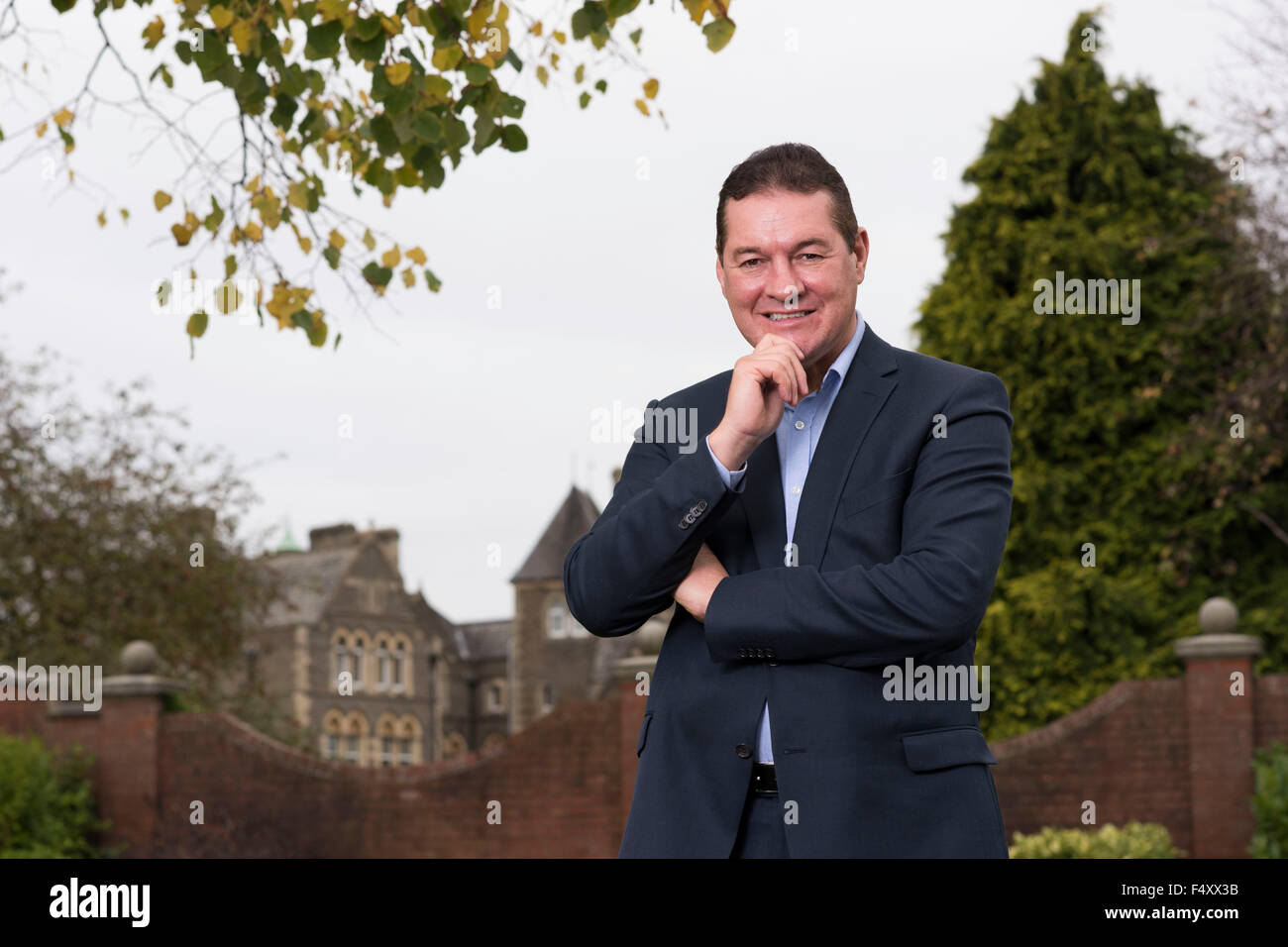 Rugby World Cup 2015 Director David Pickering portraits Stock Photo - Alamy