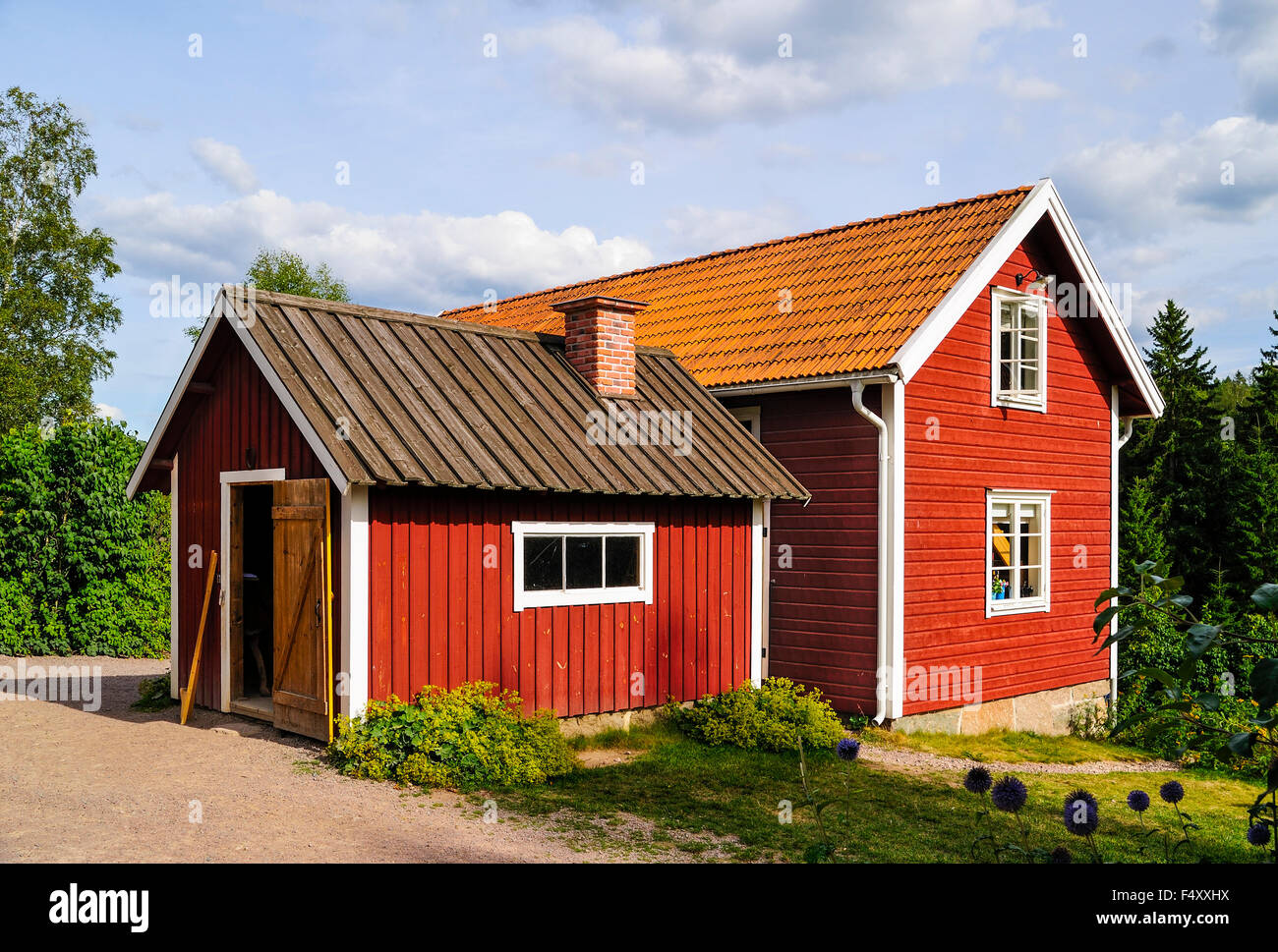 Shooting location of Astrid Lindgren's film series Michel, Swedish Emil ...