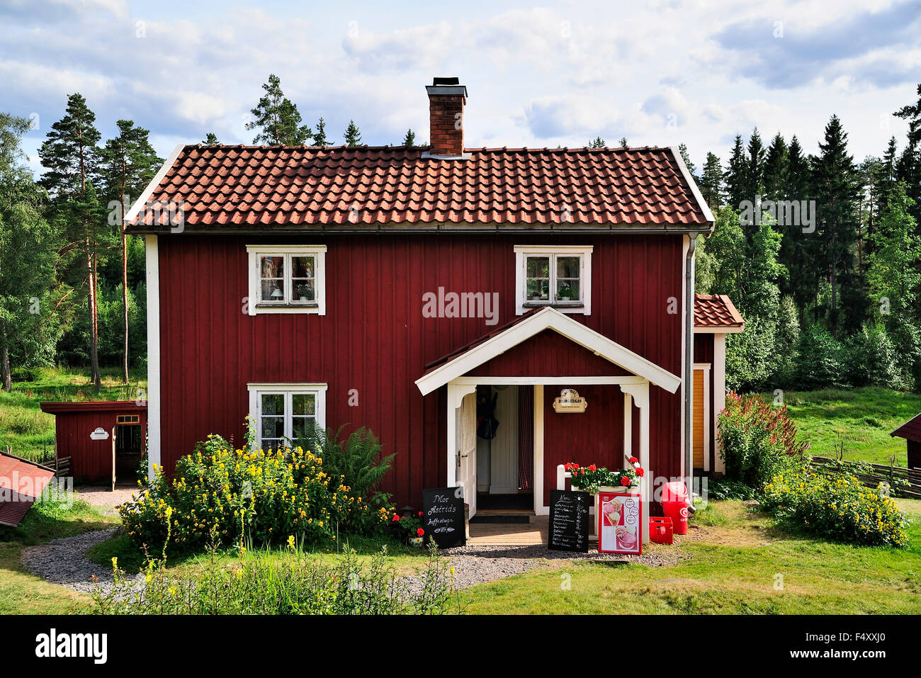 Shooting location of Astrid Lindgren's film series Michel, Swedish Emil ...