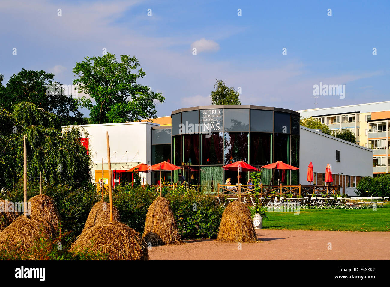 Astrid Lindgren's birthplace, Barndomshem, new museum pavilion ...