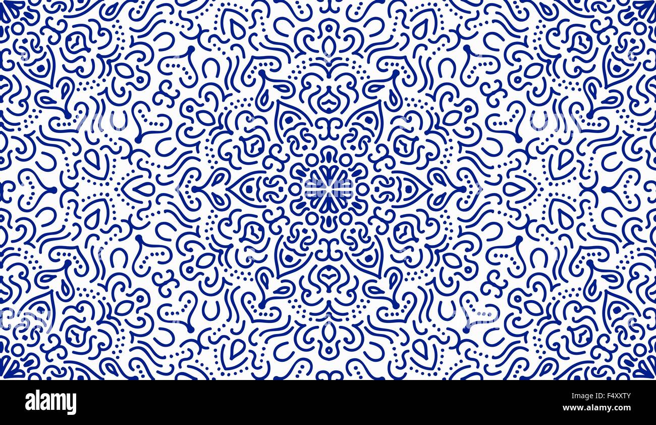 Circle flower pattern hi-res stock photography and images - Alamy