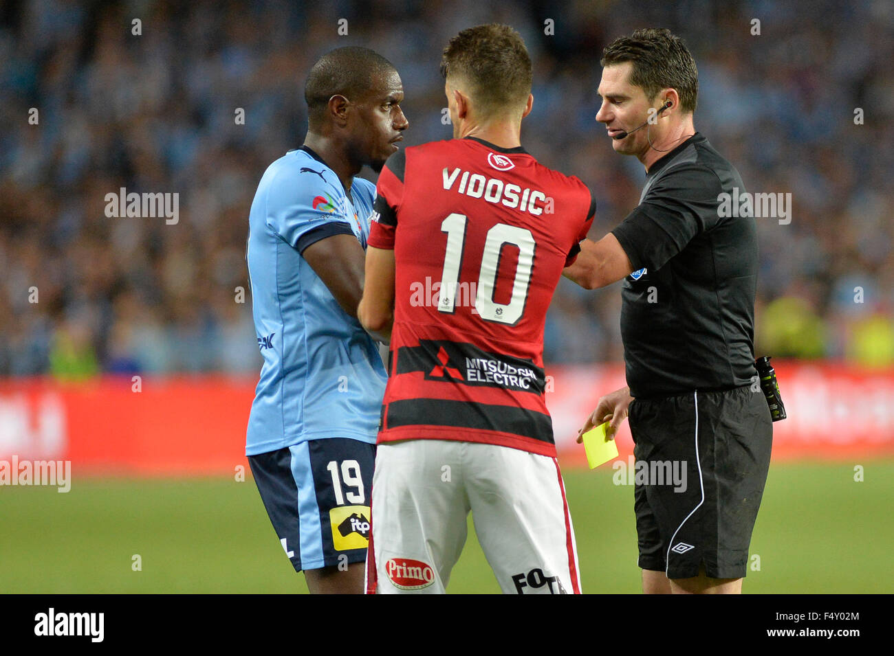 Allianz Stadium, Sydney, Australia. 24th Oct, 2015. Hyundai A-League ...