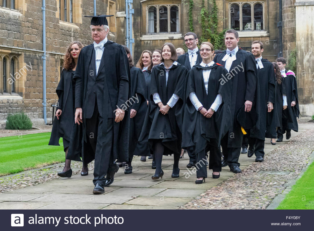 Graduation Procession High Resolution Stock Photography and Images - Alamy
